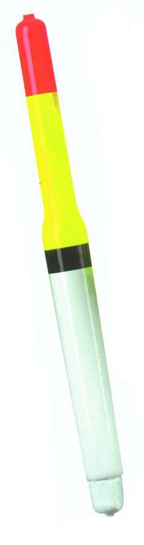 LINDY 12in Weighted Pole Float Orange Yellow White High-Vis Fishing ...
