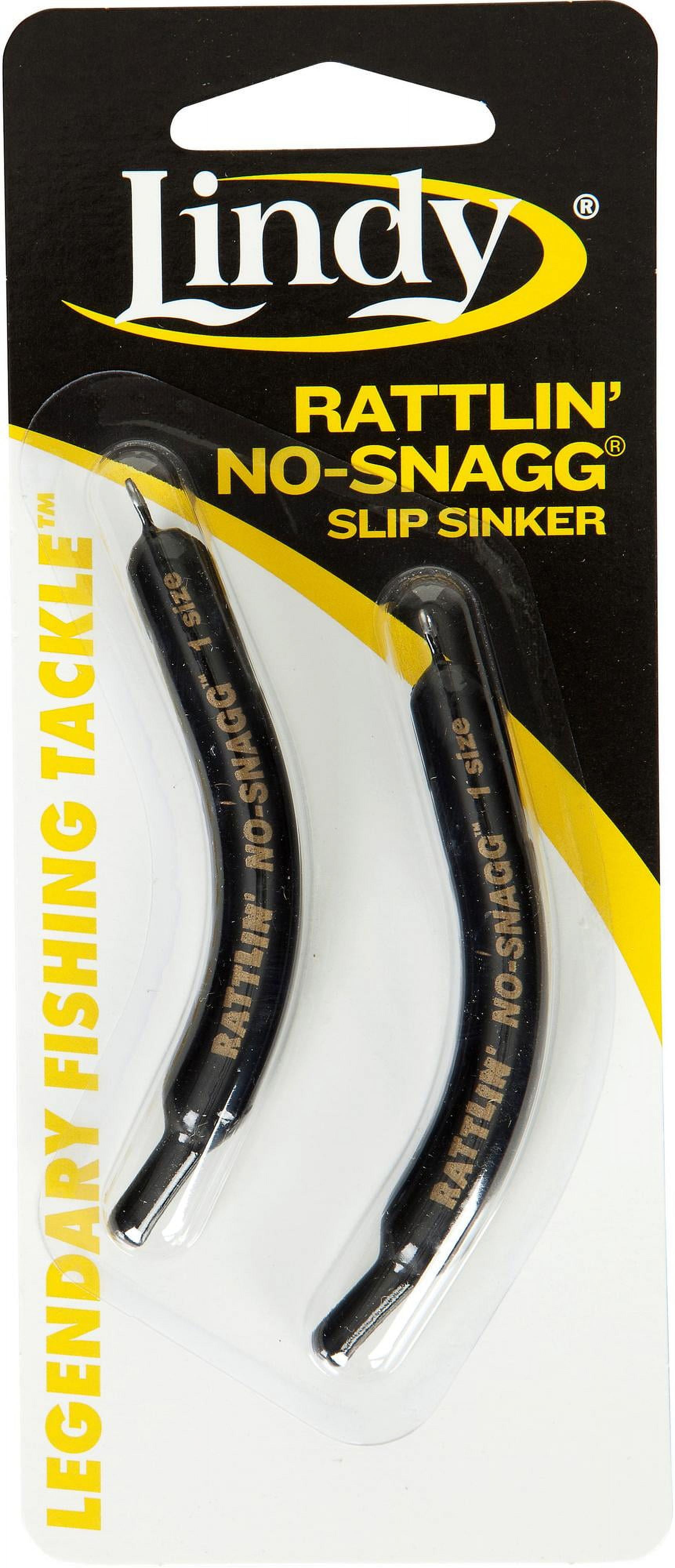 Lindy Rattlin Slip Sinker No Snagg 3/8oz - Walmart.com