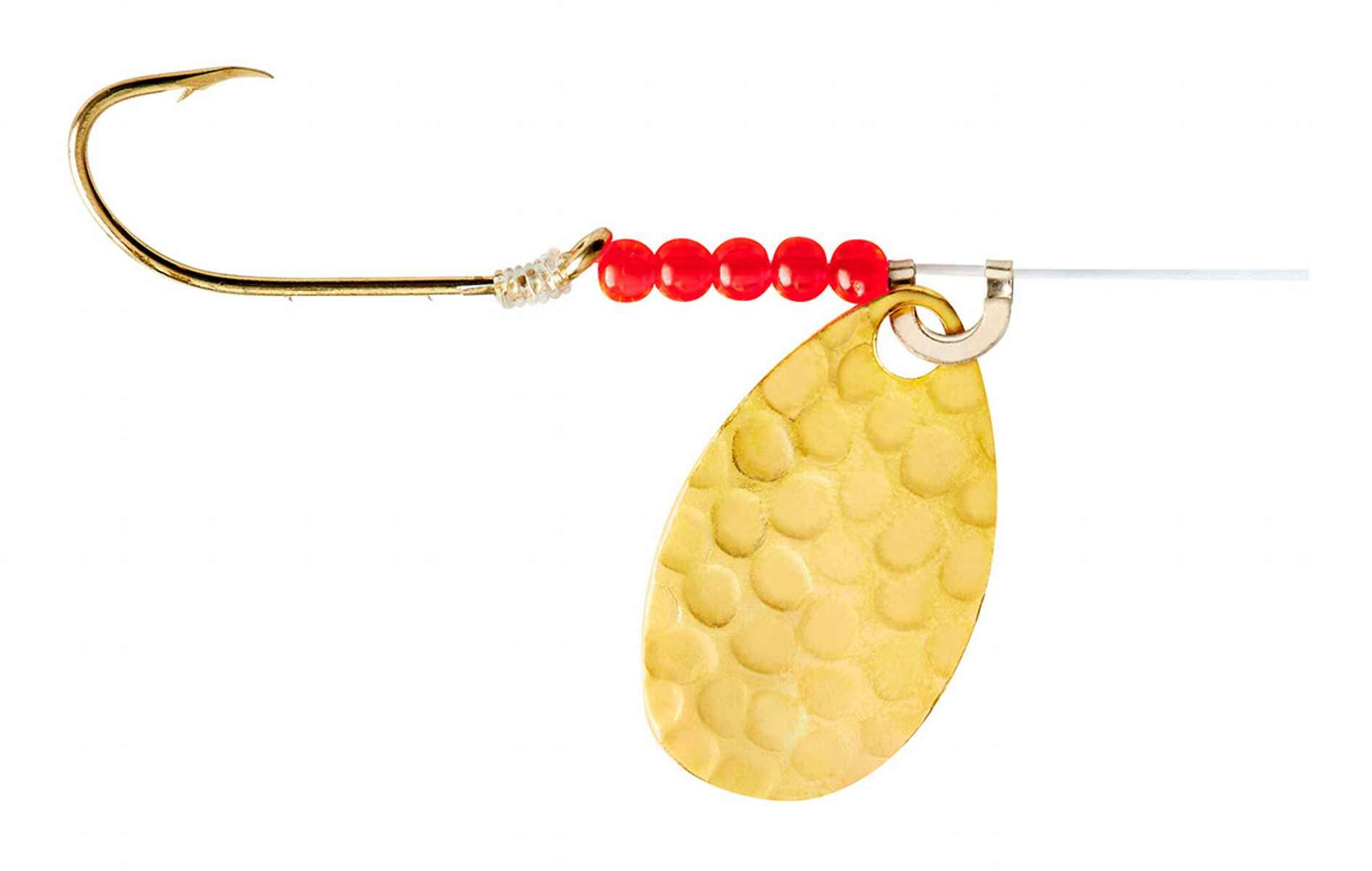 Lindy Red Devil Spinner #3 I Hammered Gold - Walmart.com