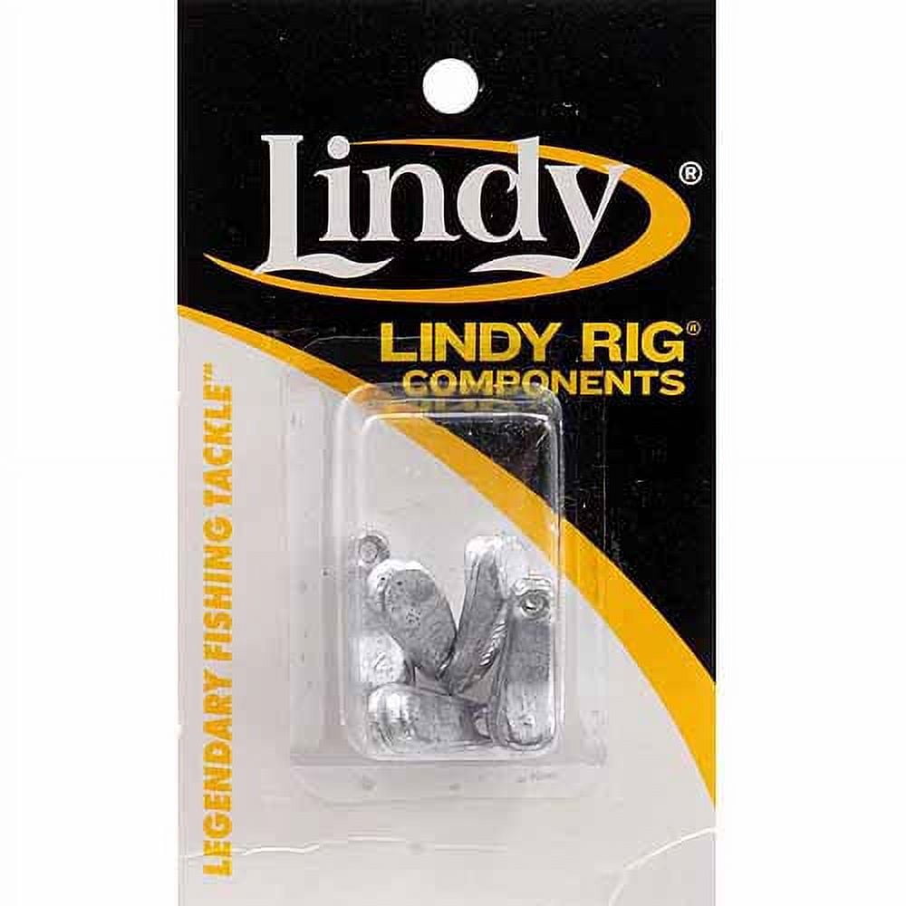 Lindy Walking Sinker Fishing Lure Terminal Silver 1/4 oz - Walmart.com