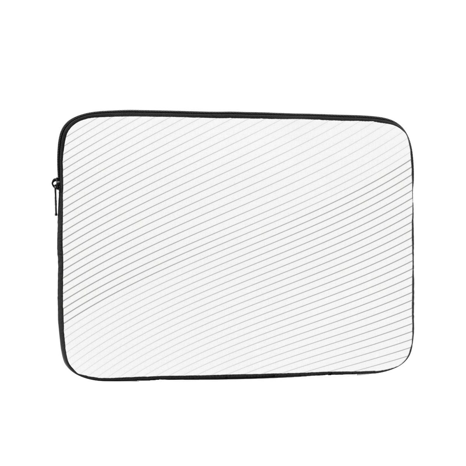 Line Abstract Grey Pattern Portable Laptop Sleeve Compatible with ...
