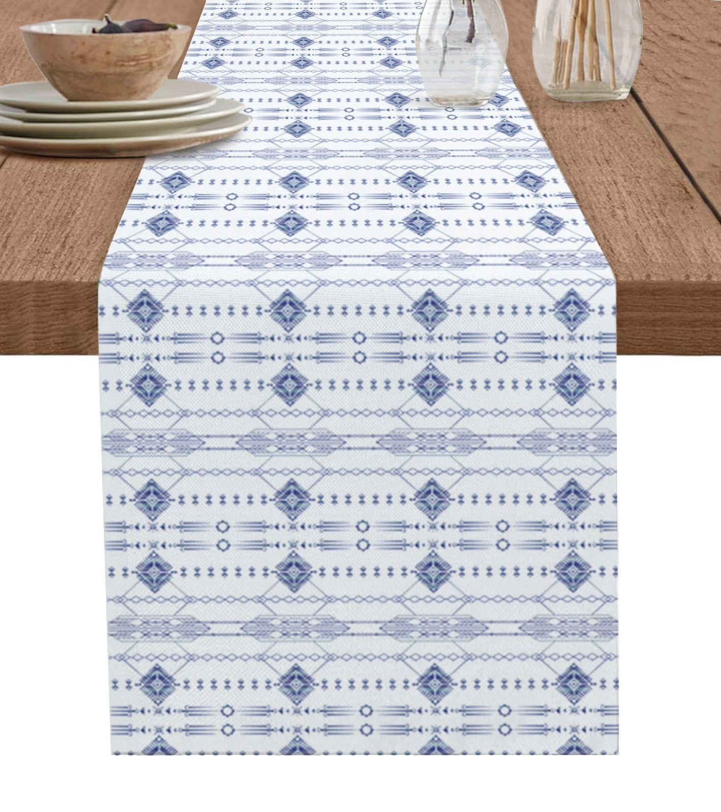 Line Color Block Indian Table Runner ration Home r Dinner Table ration ...