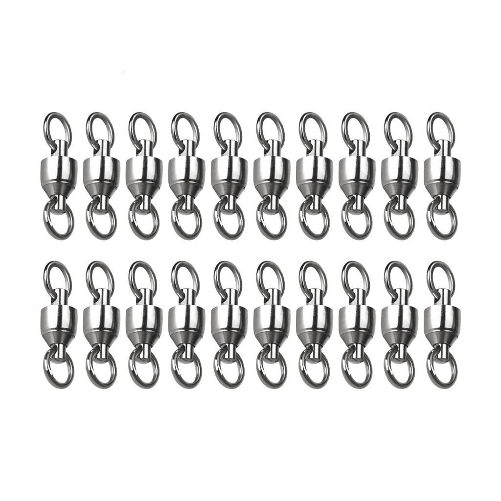 Line Connector Stainless Rolling Swivels Barrels Swivels Connectors ...