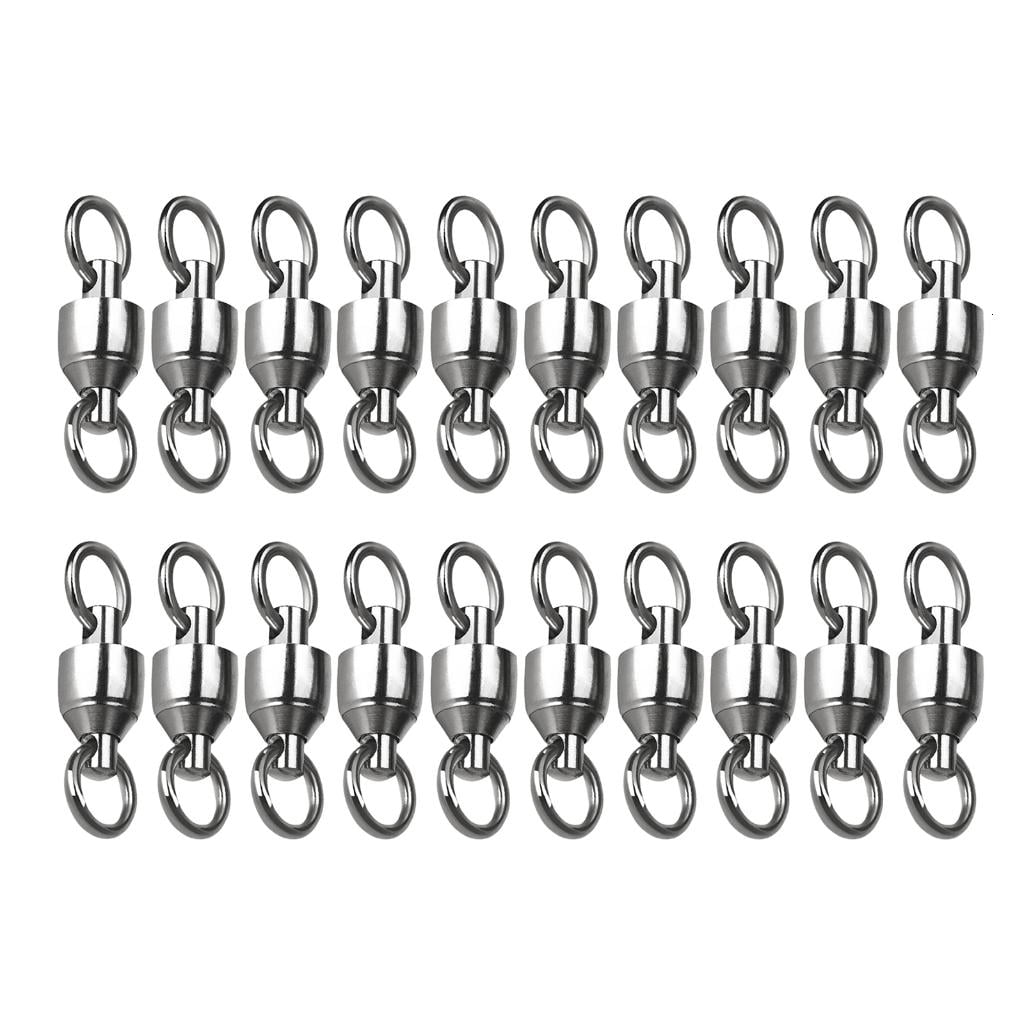 Line Connector Stainless Rolling Swivels Barrels Swivels Connectors ...