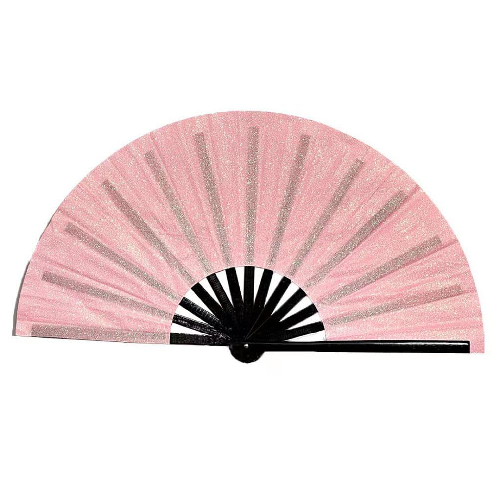 Line Dance Fans Loud Clappers, Large Rave Clack Folding Holographic ...