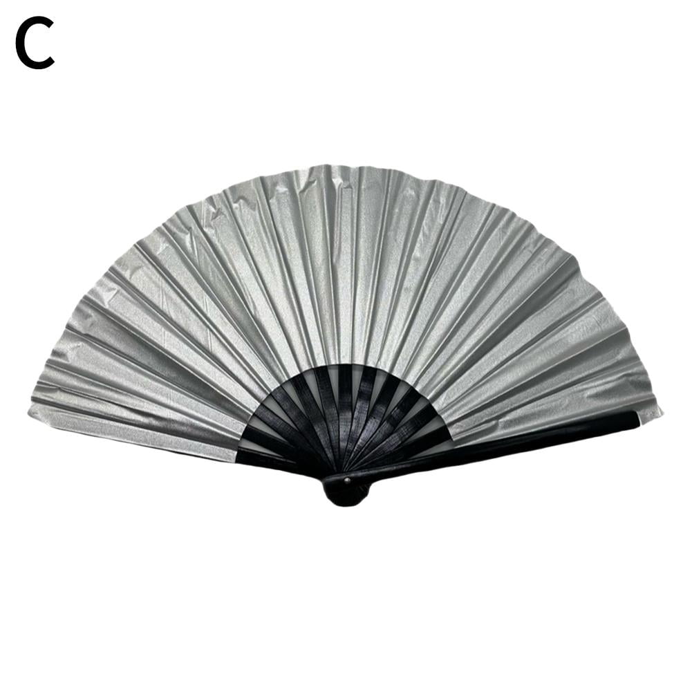 Line Dance Popping Fan, 2025 PVC Hand Fan Foldable Line Dance Fans Loud ...