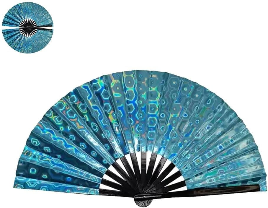 Line Dance Popping Fan,Clacking Fans for Line Dancing,Big Fans Handheld ...