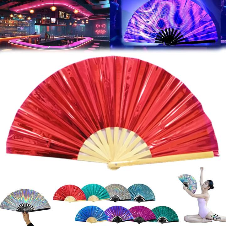 Line Dance Popping Fan, Line Dance Fans that Make Sounds, Large Hand ...