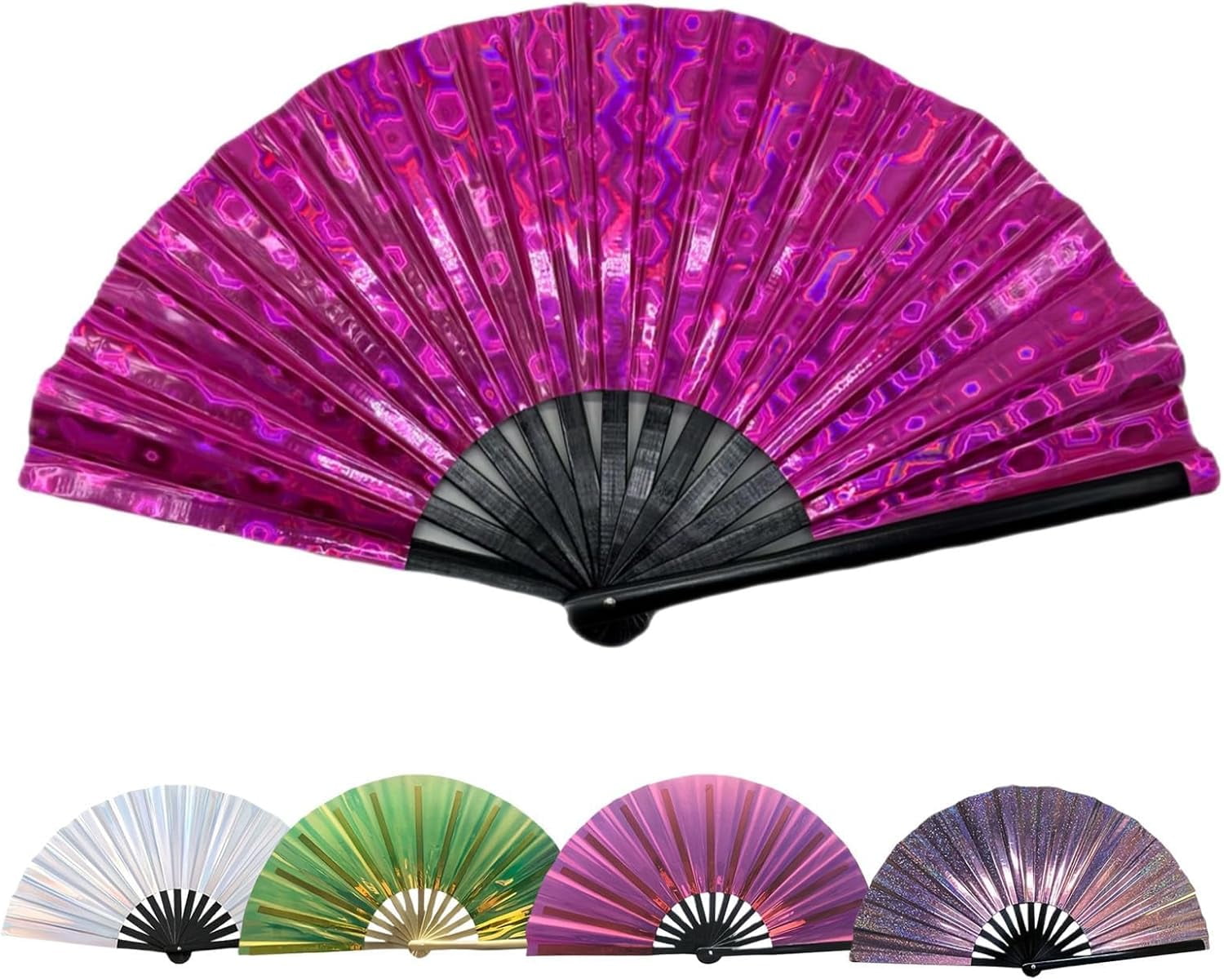Line Dance Popping Fan, Pop Line Dance Handheld Folding Fan with Loud ...