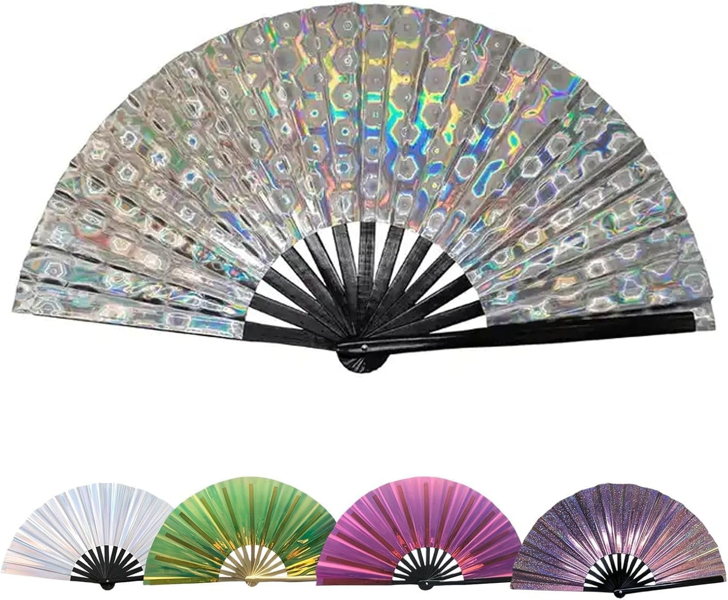 Line Dance Popping Fan, Pop Line Dance Handheld Folding Fan with Loud ...