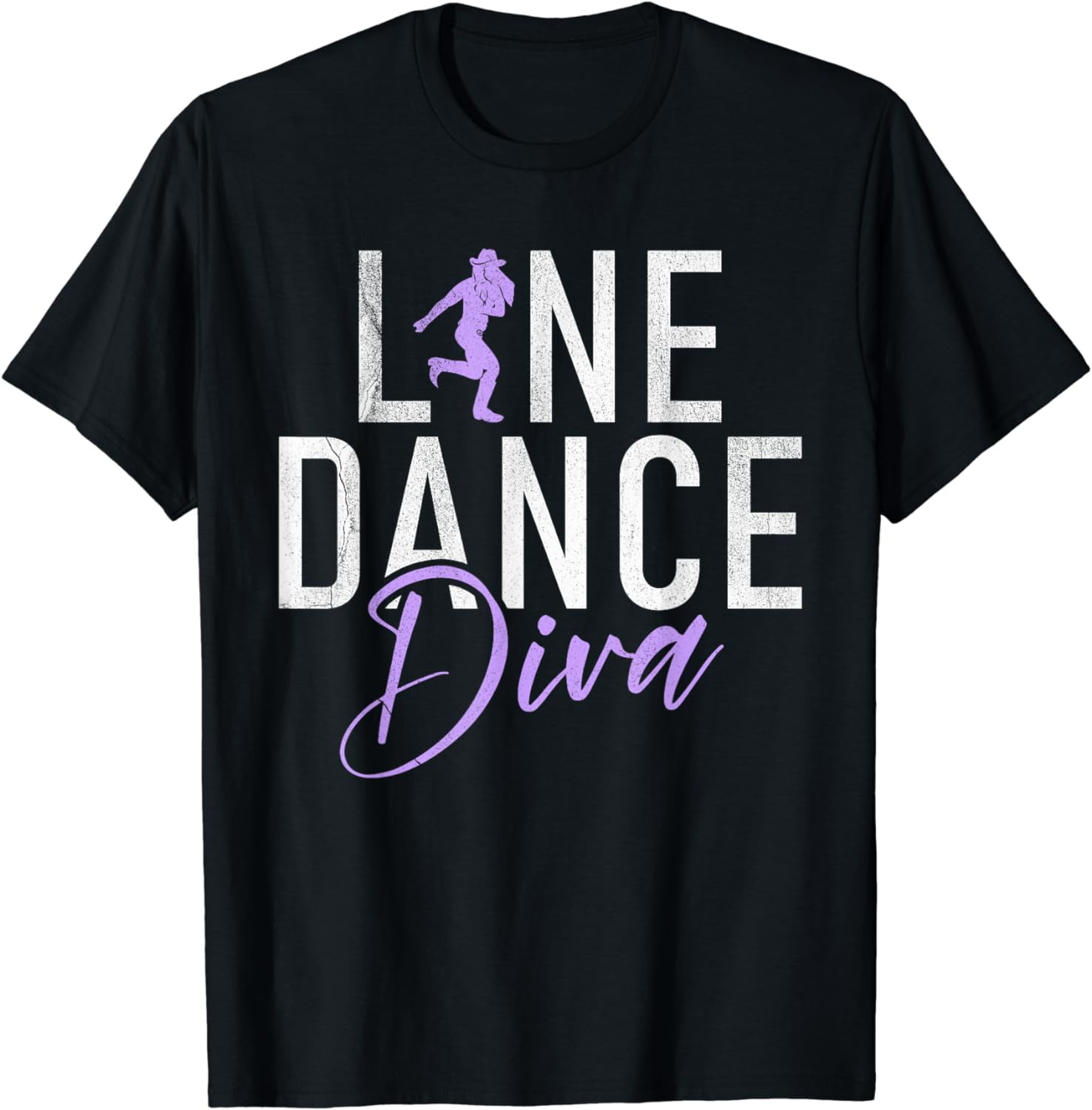 Line Dancing Line Dance Diva T-Shirt - Walmart.com