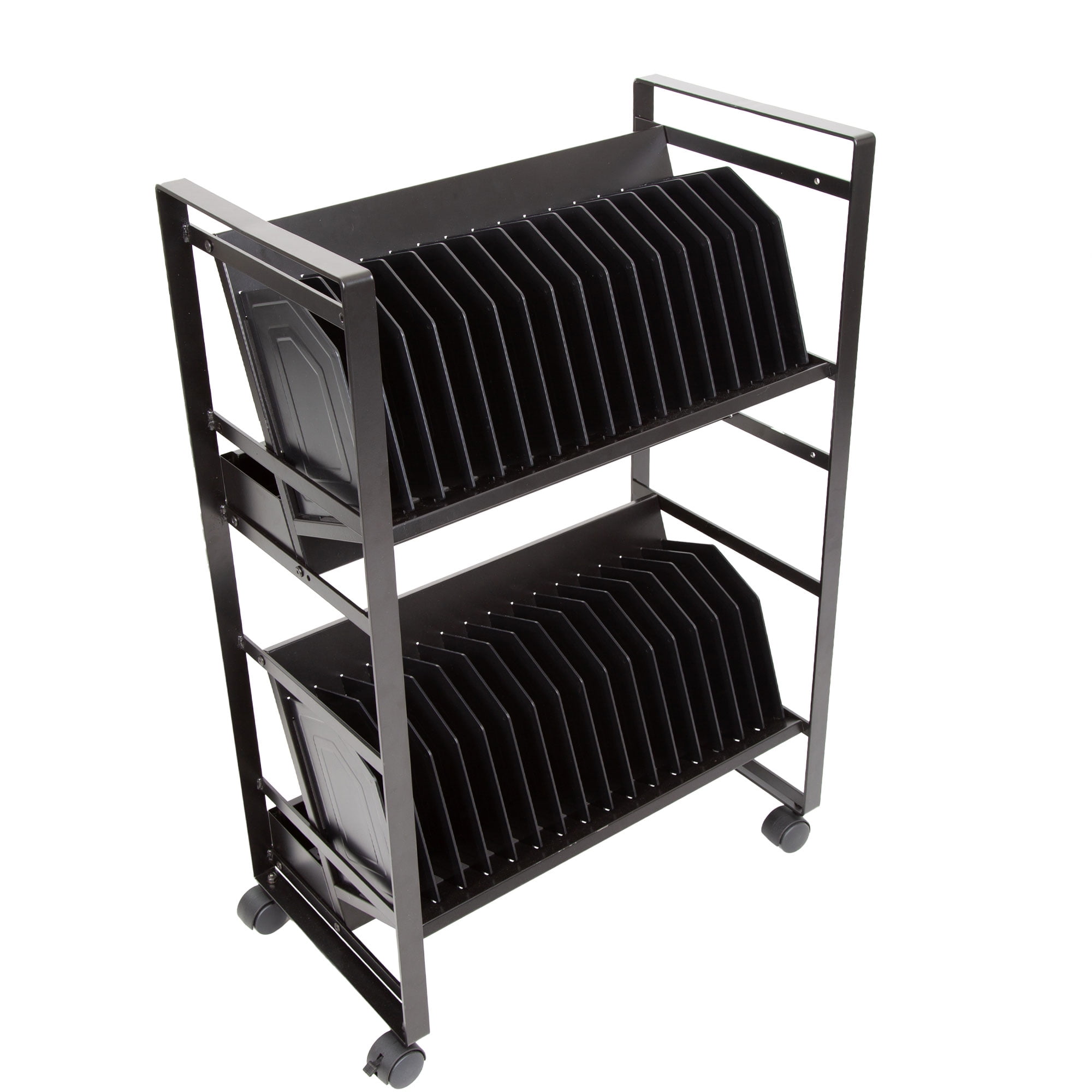 Line Leader Mobile Charging & Storage Cart, 32 Unit, Ideal for School ...
