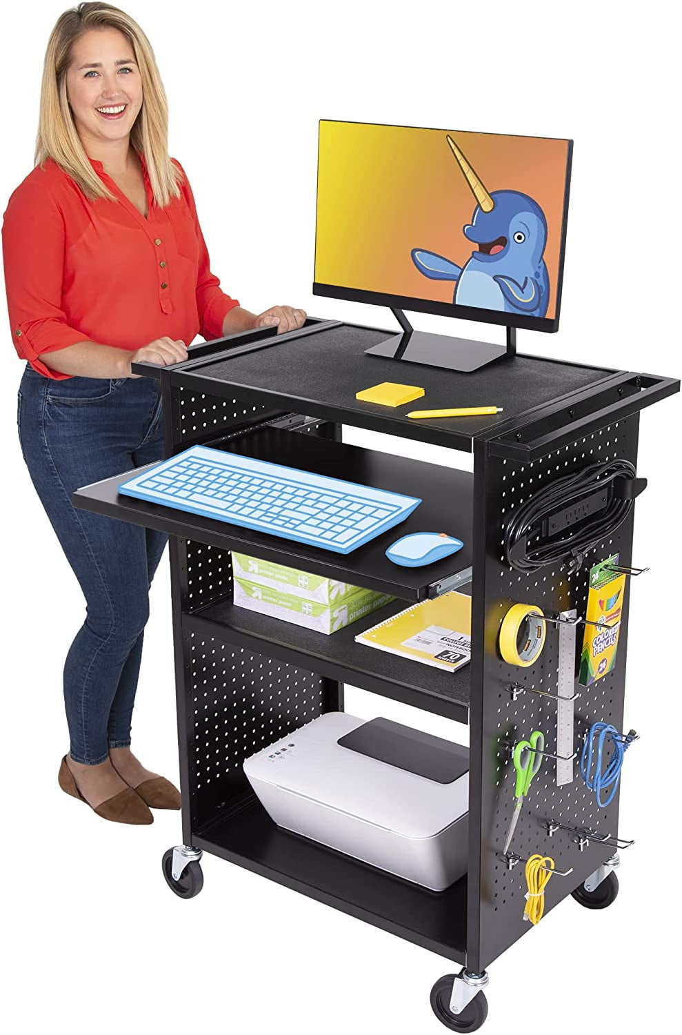 Line Leader Stellar AV Cart | Reimagine Your Teacher Cart with ...