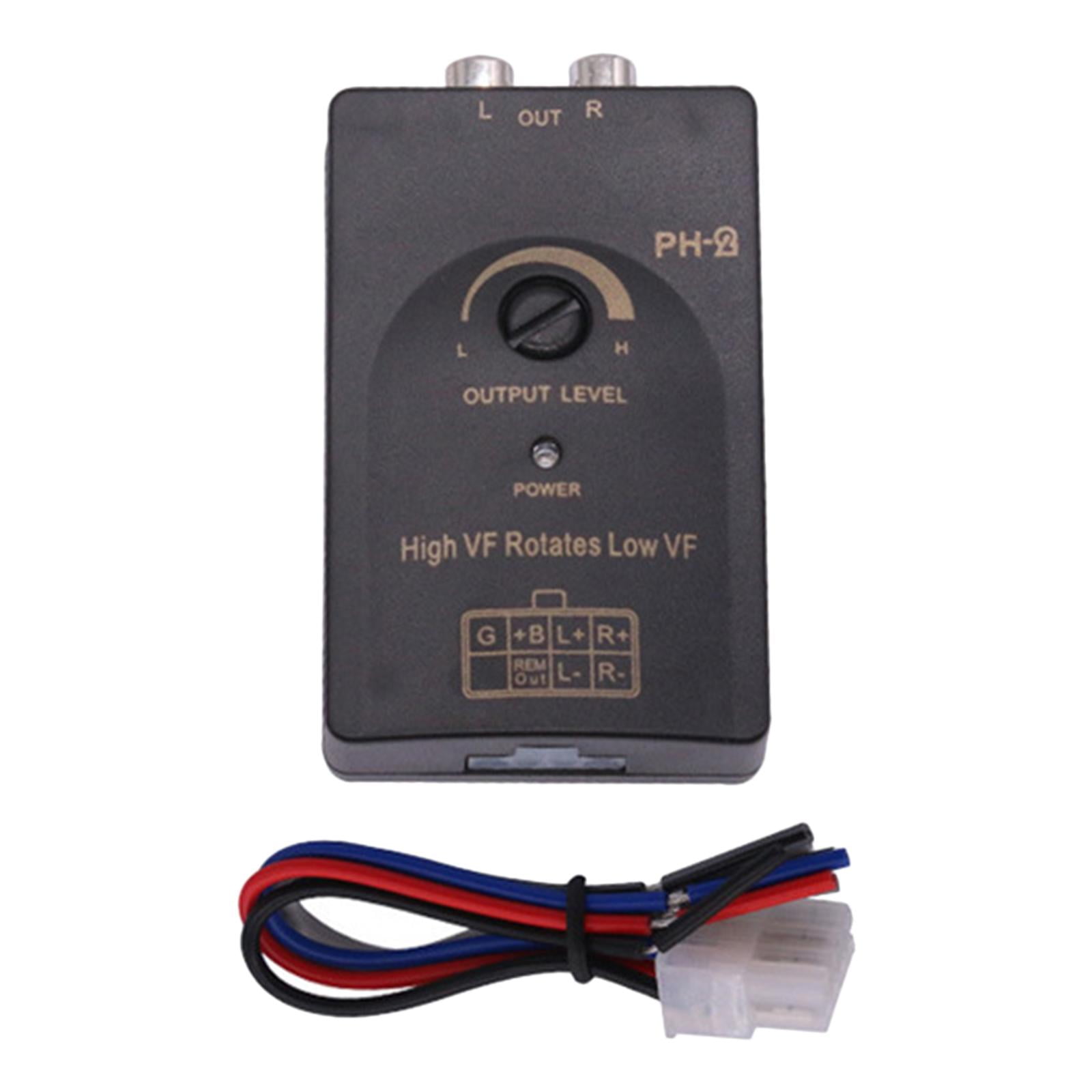 Line Out Converter Adapter Durable Line Replacement Stereo Car ...