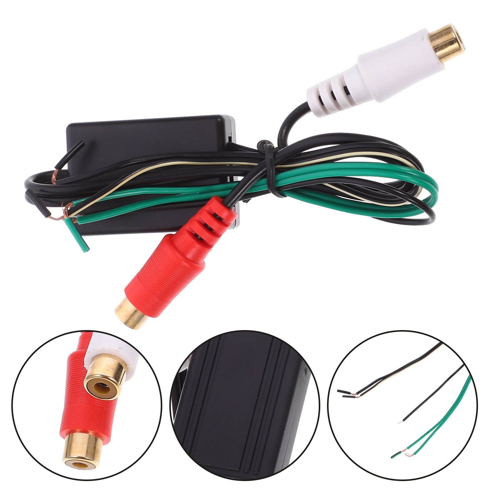 Line Output Converter Amplifier Rca Line Output Converter Vehicle Audio ...