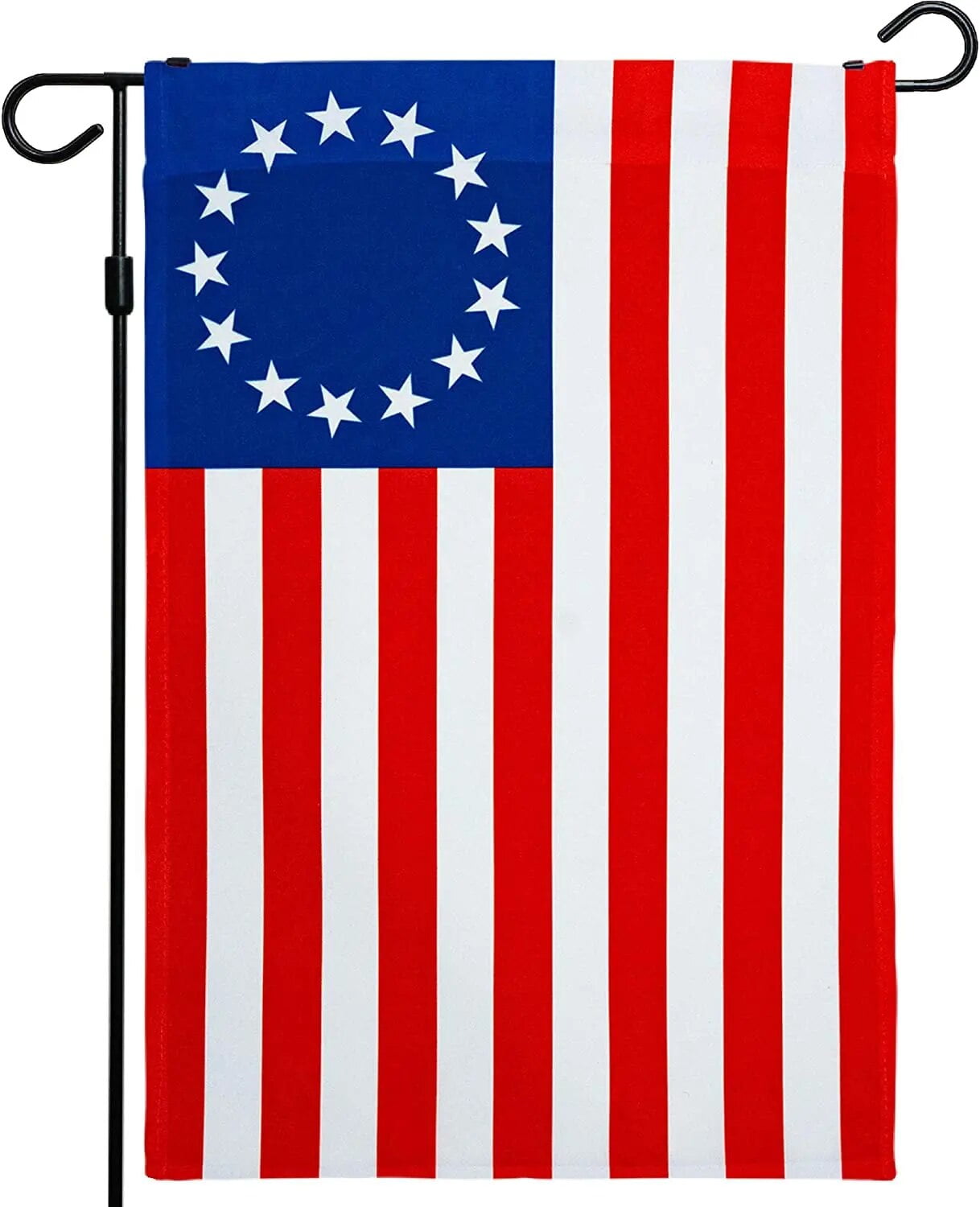 Line Police Thin Red Line Firefighter American Flag Garden Flag Respect ...