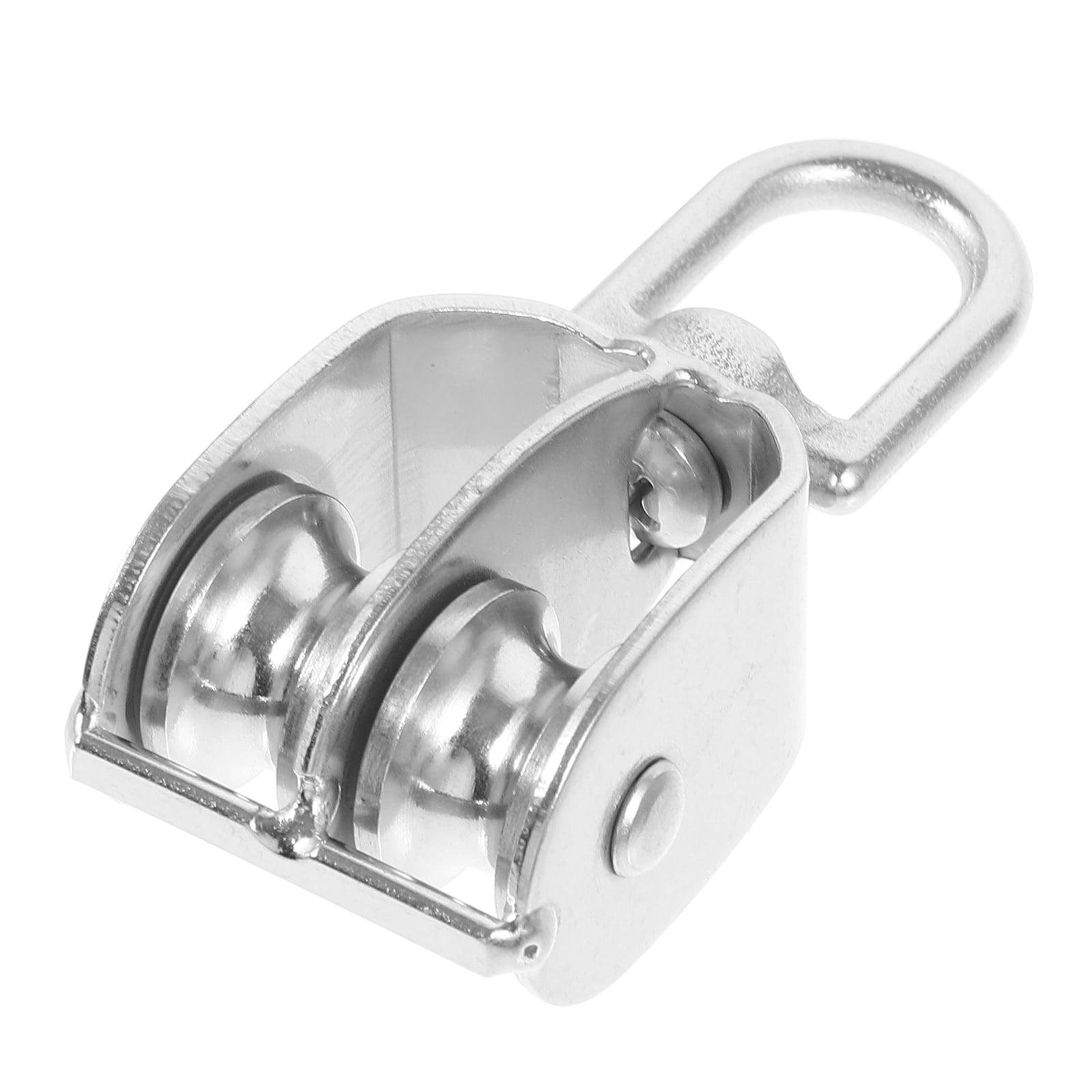 Heavy Duty Stainless Steel Cable Pulley for DIY Use Silver Color 360 ...