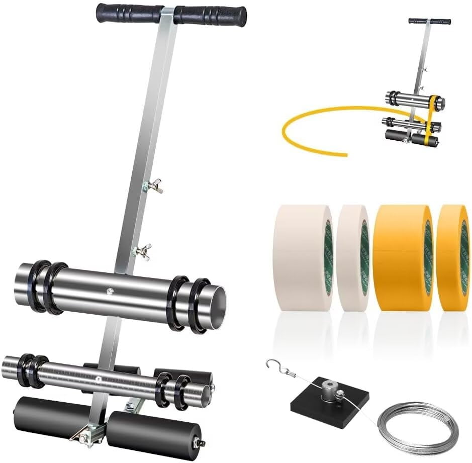 Line Striping Machine, with Drawing Circle Kit, Parking Lot Striping ...