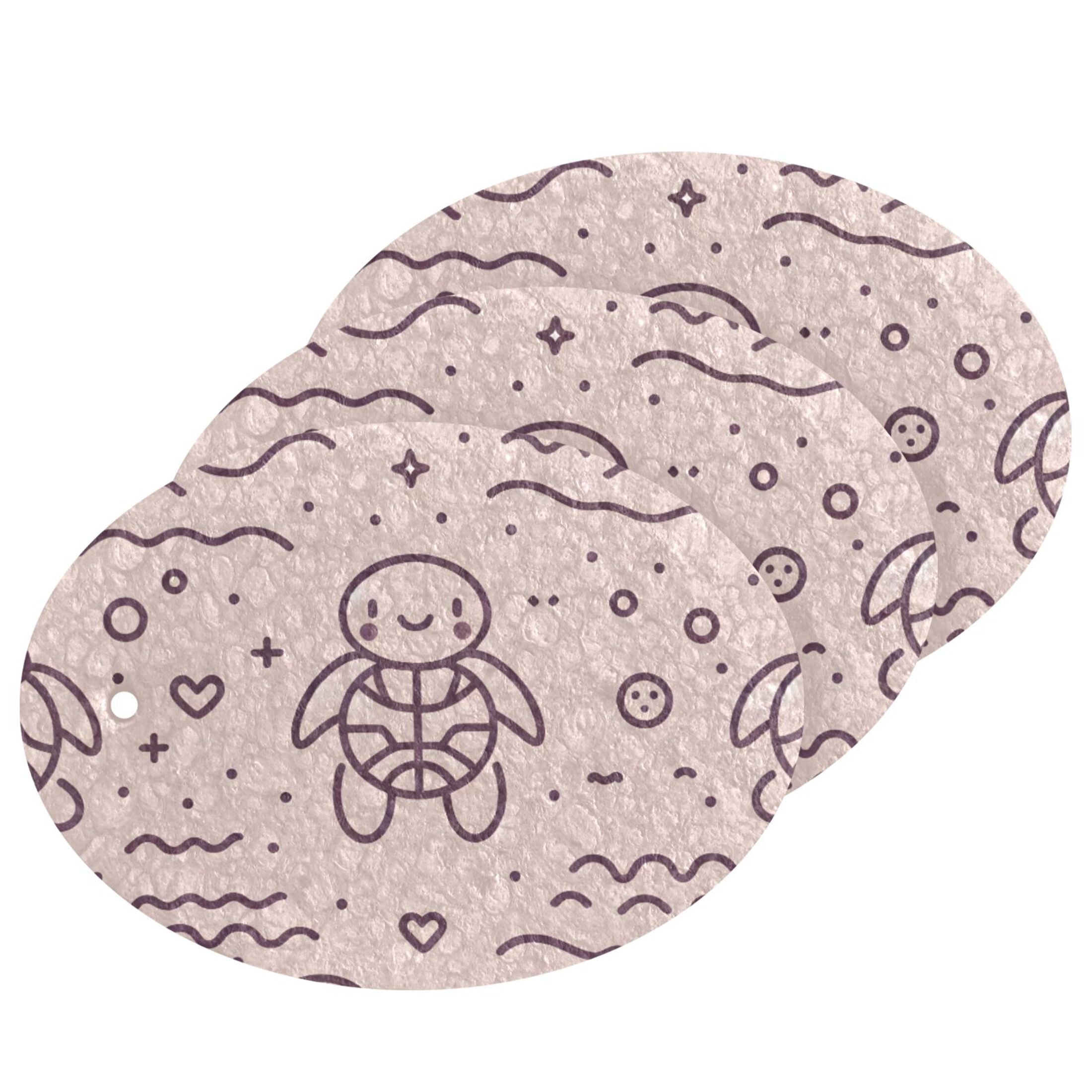Line Turtle Wave 3 Pack Dish Sponges Bulk Natural Sponges Compressed ...