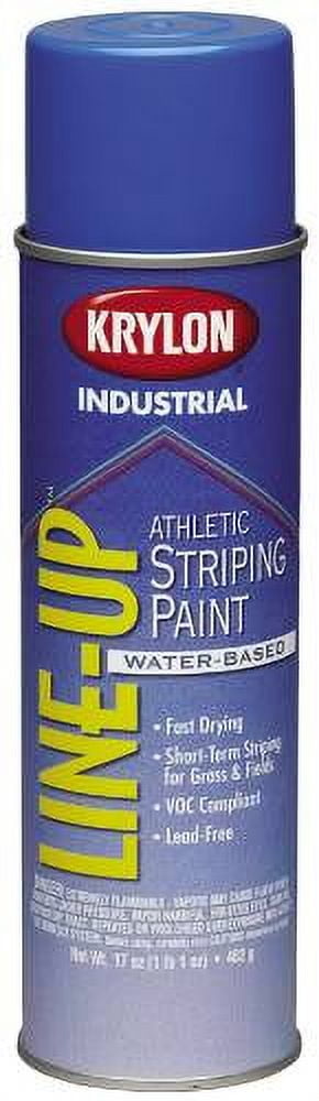 Line-Up Athletic Field Striping Paints, 17 oz Aerosol Can, Royal Blue ...