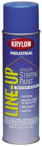 Athletic Field Striping Paint, 17 oz., Athletic Royal Blue, Water ...