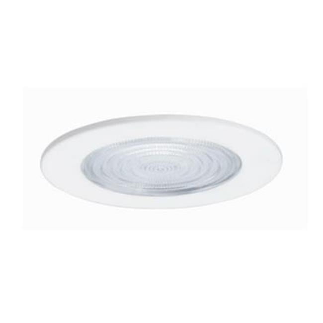 Line Voltage Shower Trim with Fresnel Lens Trim, White - Walmart.com