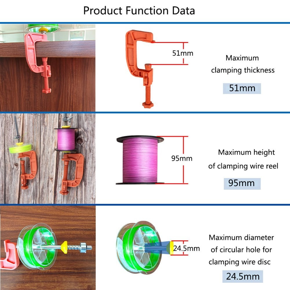 Line Winder Quick Winding Tool Fishing Line Winder Fishing Line Spooler ...