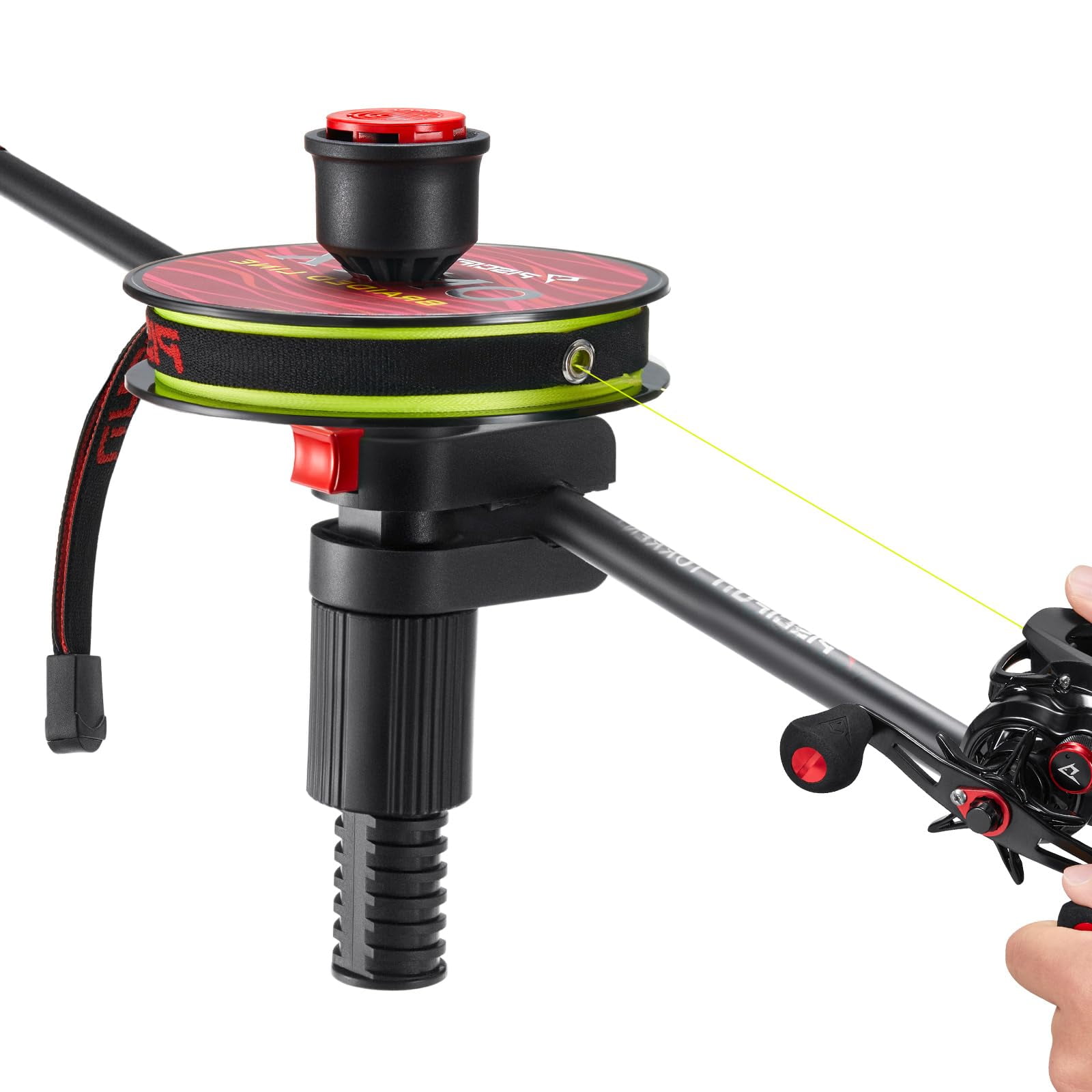 Line Winder Tool for Fishing Reels, Speed E Spooler Fits All Rods and ...