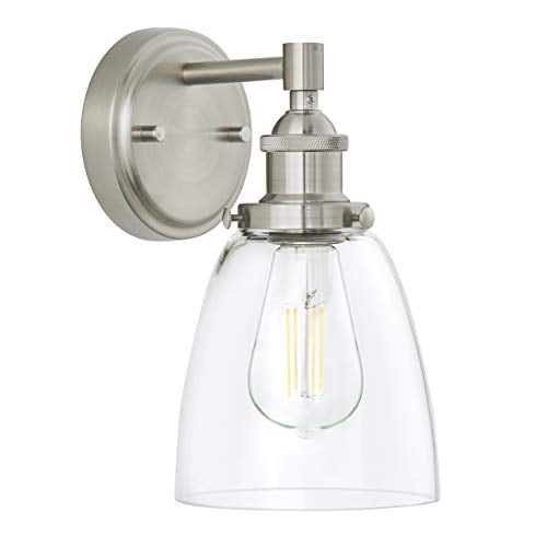 Linea di Liara Fiorentino Brushed Nickel Wall Sconce Lighting Fixture ...