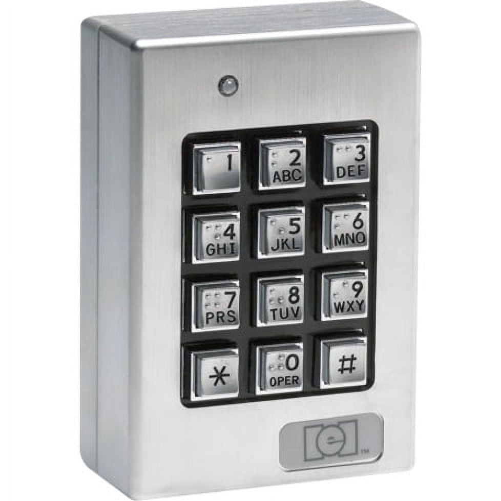 Linear 212SE Weatherproof Keypad (Silver) - Walmart Business Supplies