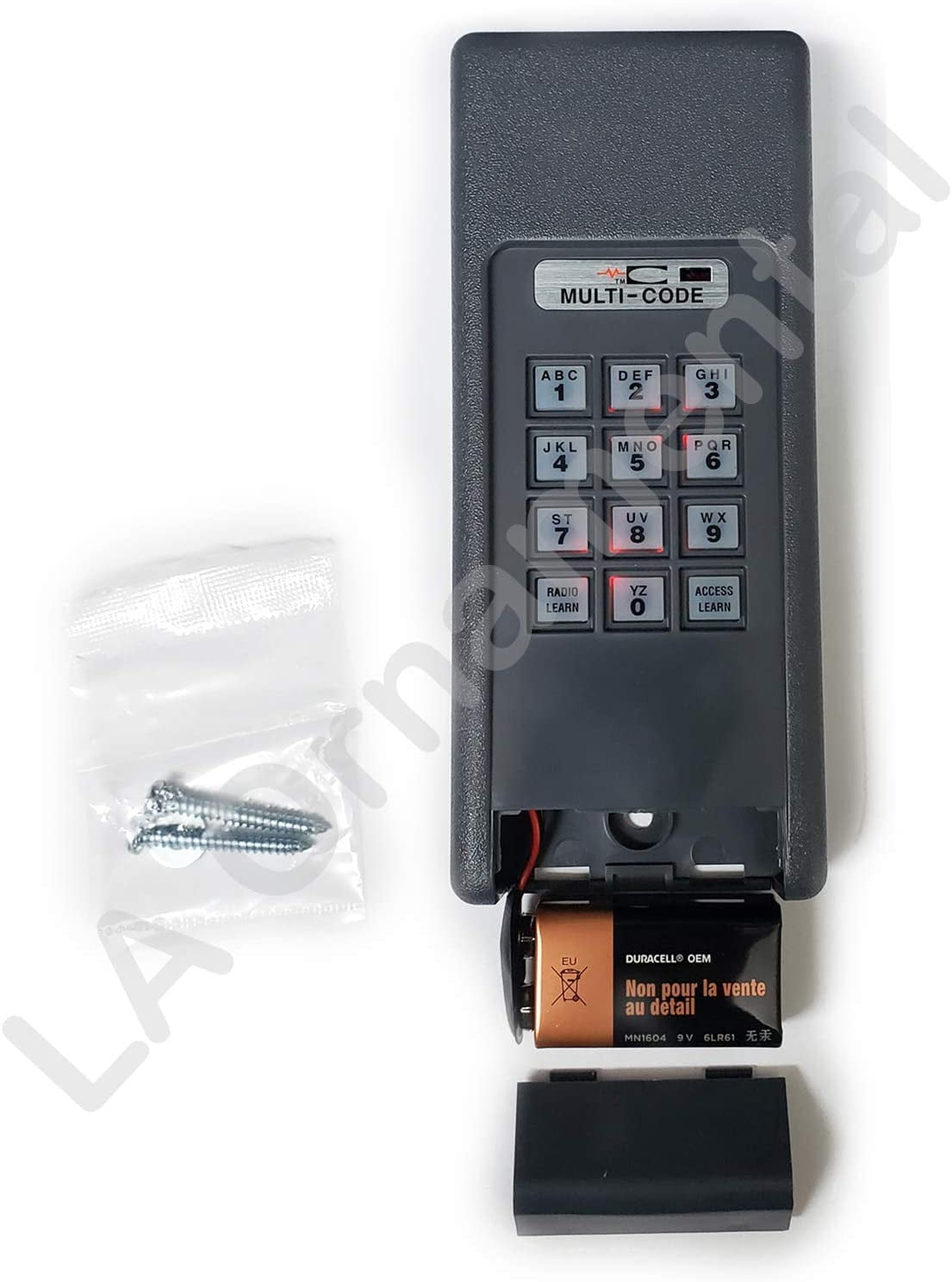 Linear 298601 310 MHz Wireless Programmable Digital Keyless Entry ...