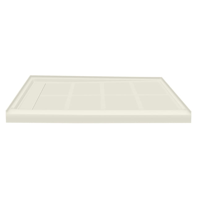 Linear 32 in. L x 60 in. W Single Threshold Alcove Shower Base Pan with ...