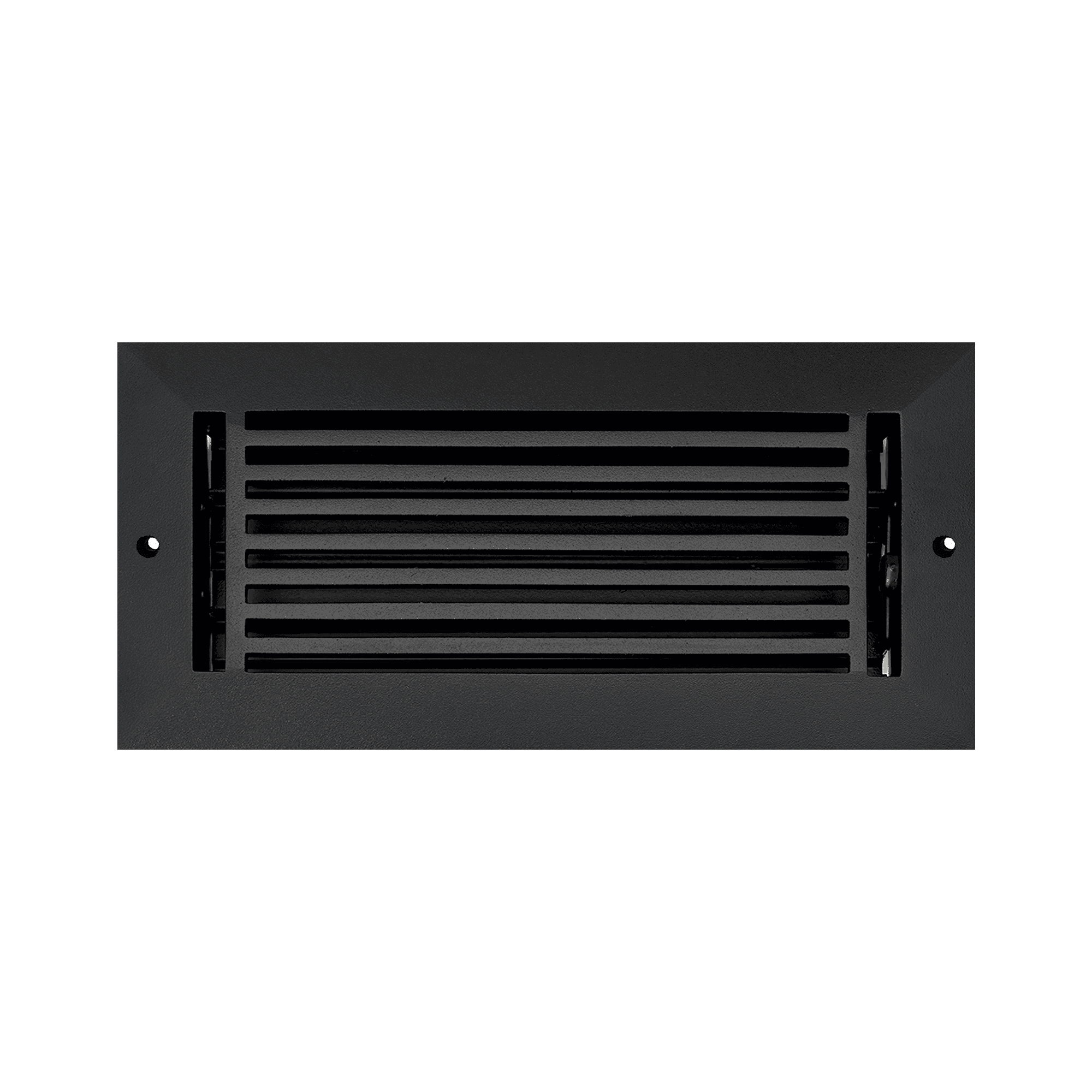 Linear 4"x10" Solid Cast Aluminum Air Supply louvered Vent | Powder ...