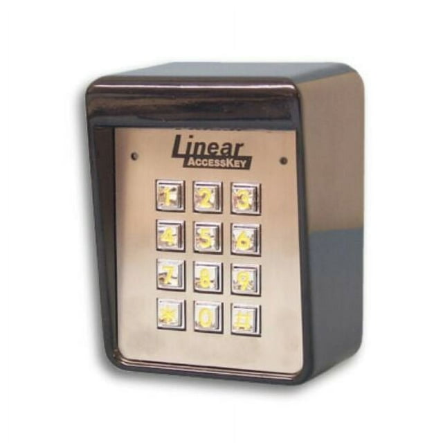 Linear AK-11 ACP00748 Wired Exterior Outdoor Metal Keypad Gate Door ...