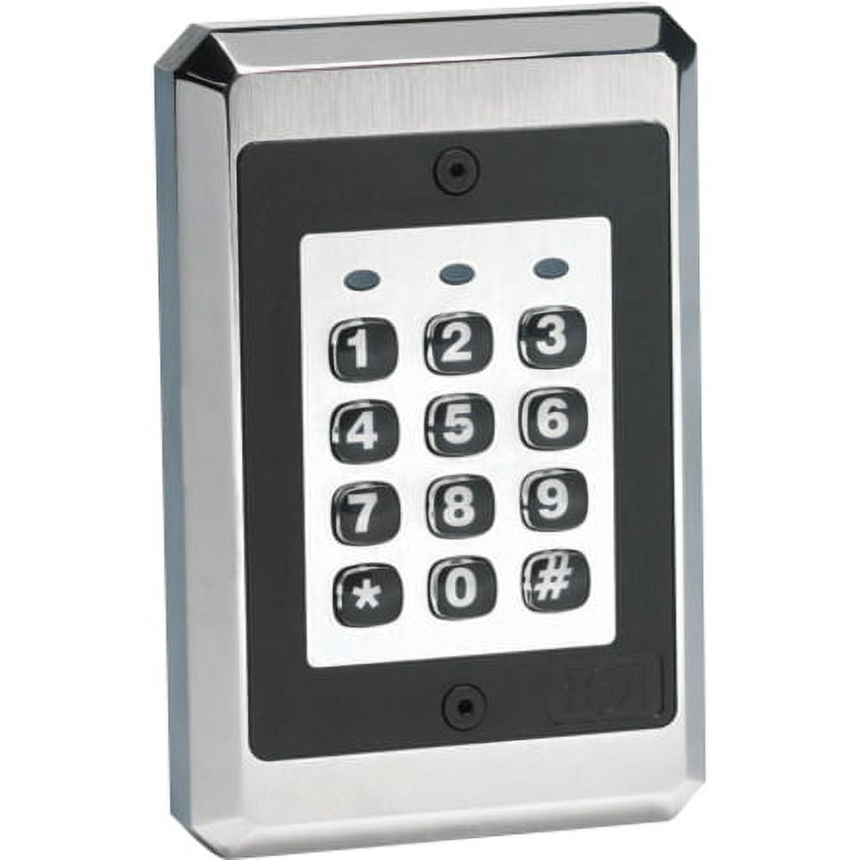 Linear Access Keypad Weatherized,3-1/2inW,Black 212ILW - Walmart.com