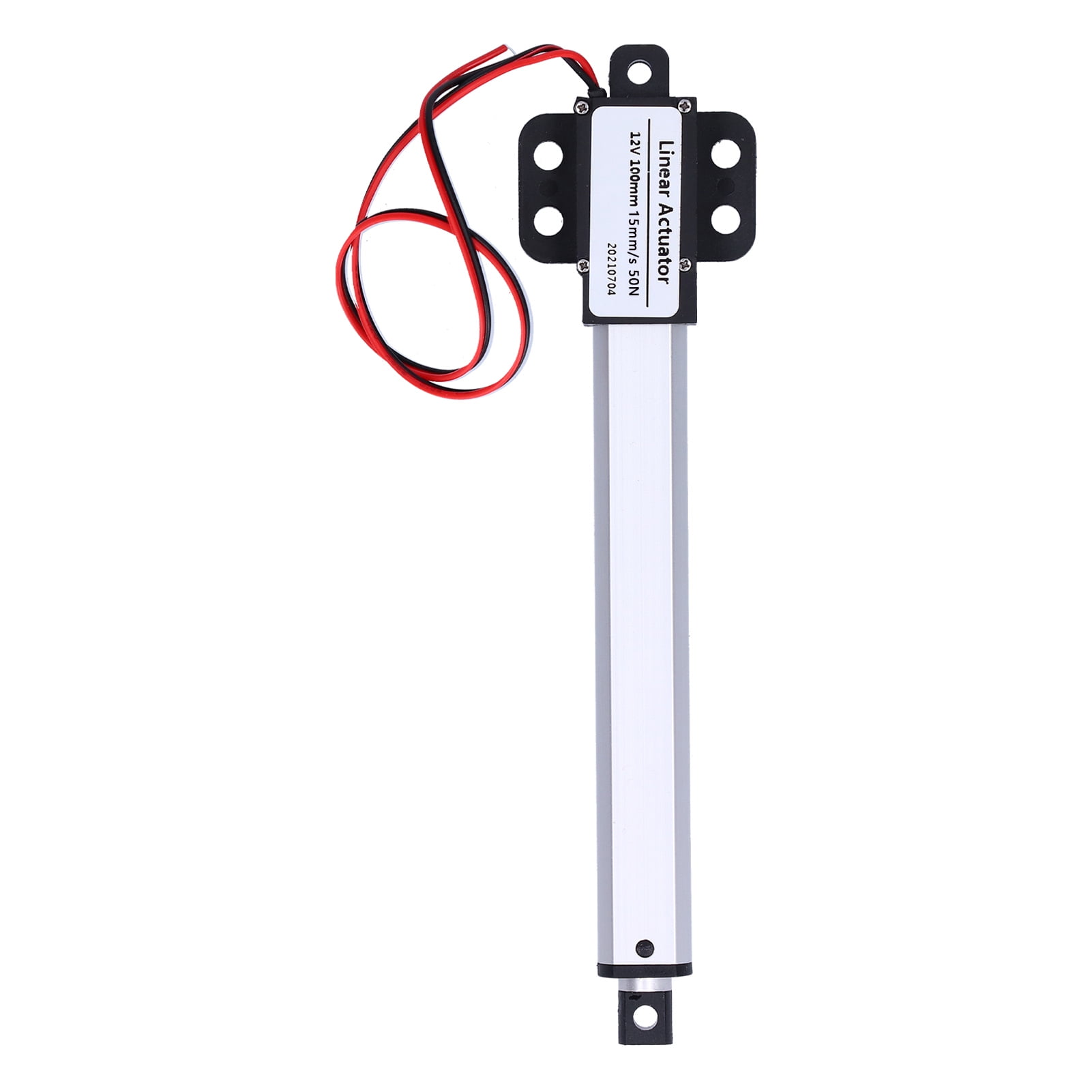 Linear Actuator 100mm 12V Input Voltage Low Noise Short Circuit ...