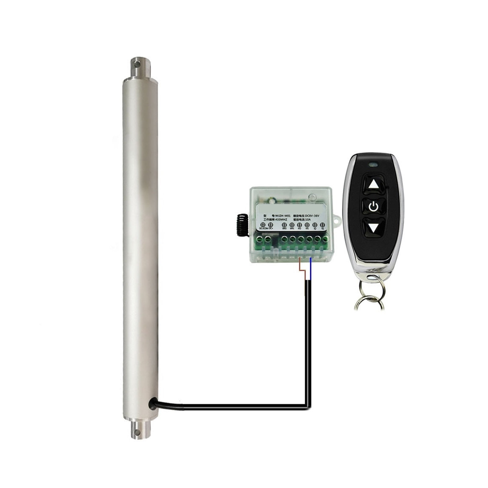 Linear Actuator 12V Remote Controller Kit CW CCW High Torque Max 1500N ...