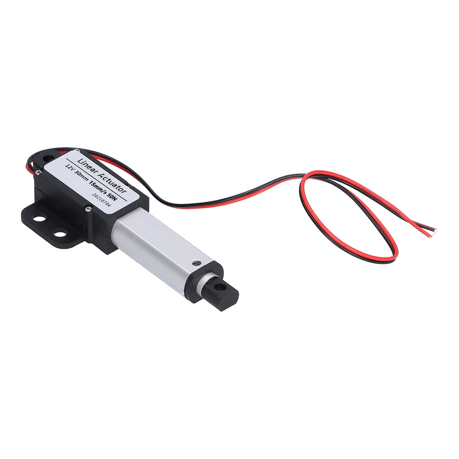 Linear Actuator DC 12V 30mm Stroke Low Noise Short Circuit Protection T ...