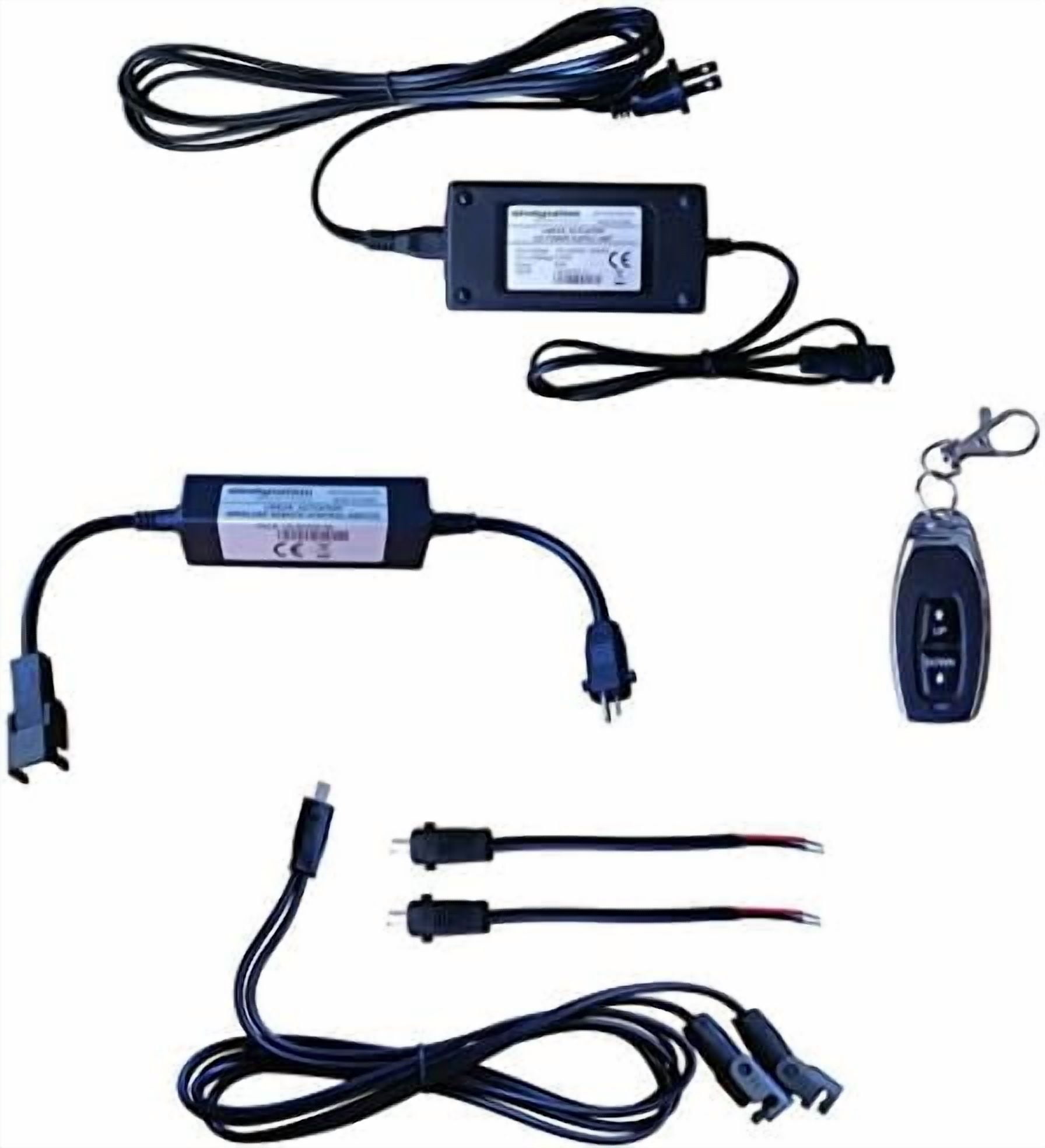 Linear Actuator or DC Motor Power Supply + DPDT Wireless Remote Control ...