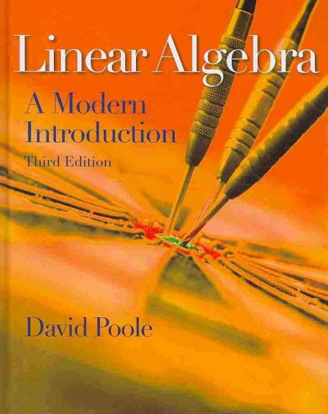 Pre-Owned Linear Algebra: A Modern Introduction Hardcover - Walmart.com