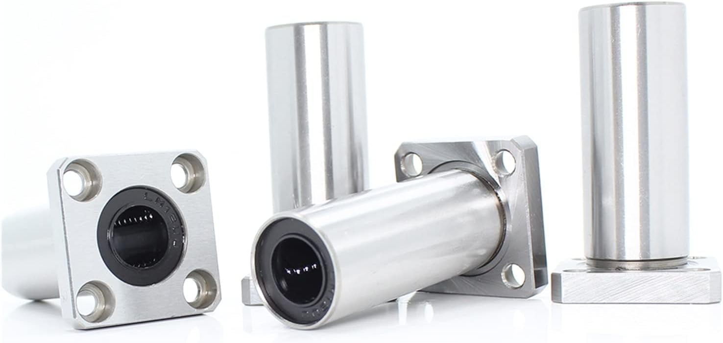Linear Bearing LMK LUU Square Flange Long Linear Bearing LMK6LUU LMK8LUU LMK10LUU LMK12LUU ...