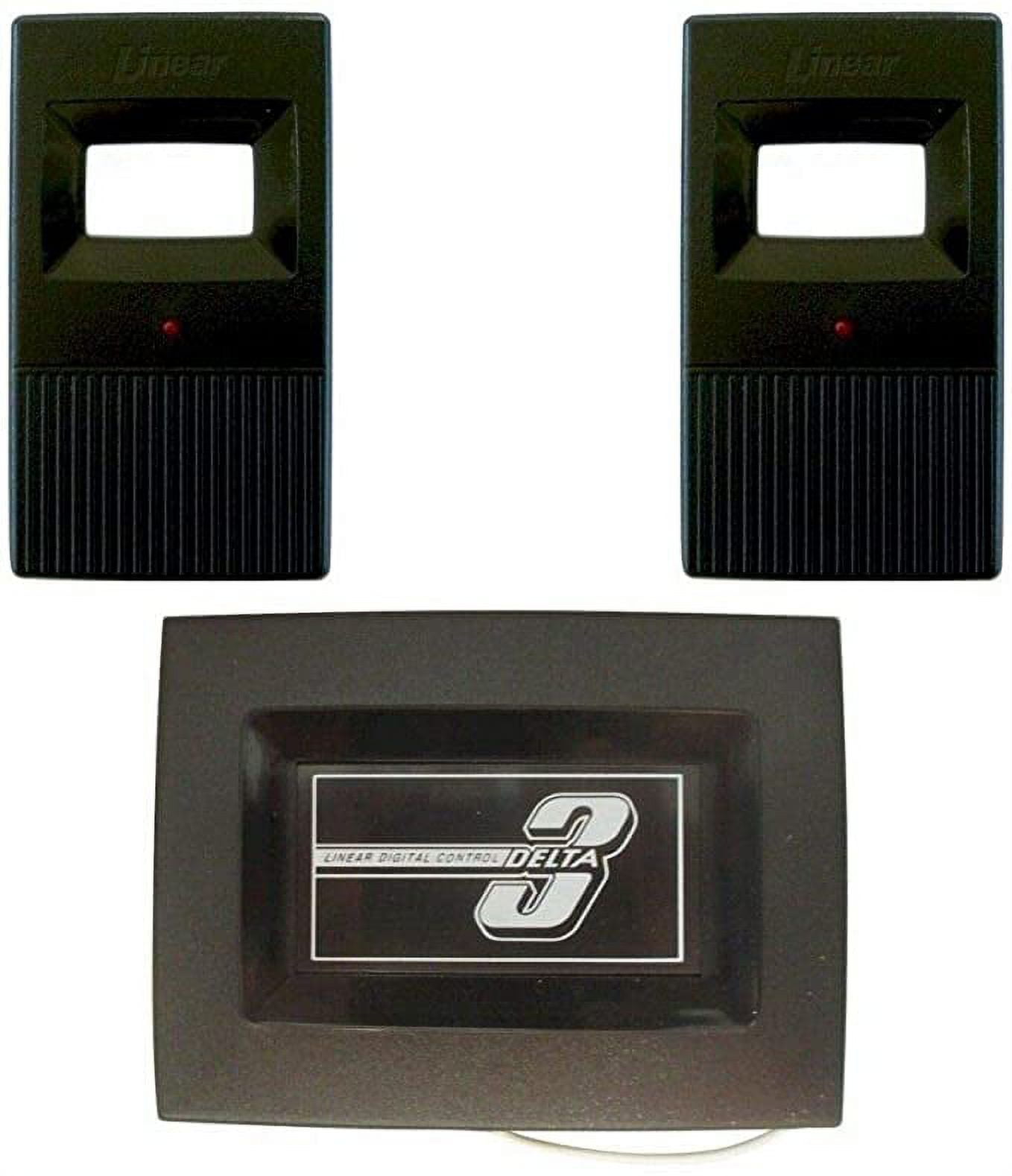 Linear DD Delta-3 24-V Radio Receiver DR3A & 2 DTC Remote Controls Set ...