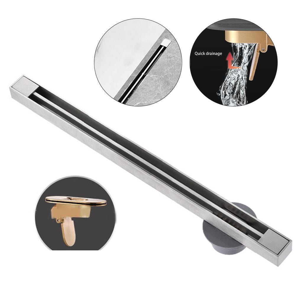 Linear Floor Drain Ultra Narrow 304 Stainless Steel Long Linear Floor ...