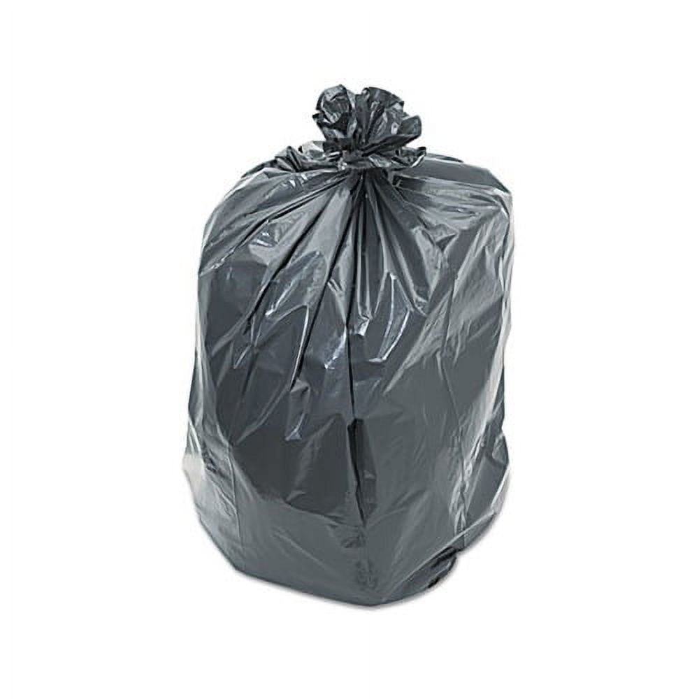 Linear Low Density Repro Can Liners 55 gal, 1.2 mil, 38" x 58", Black ...