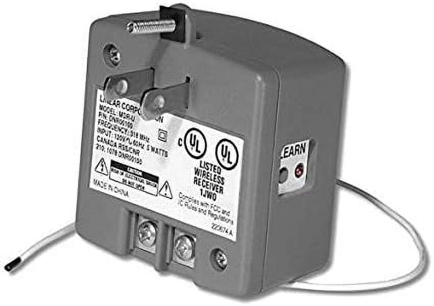 Linear MDR/U Megacode Plug-in Receiver Garage Door Opener MDR-U MDRU MCT-11 - Walmart.com