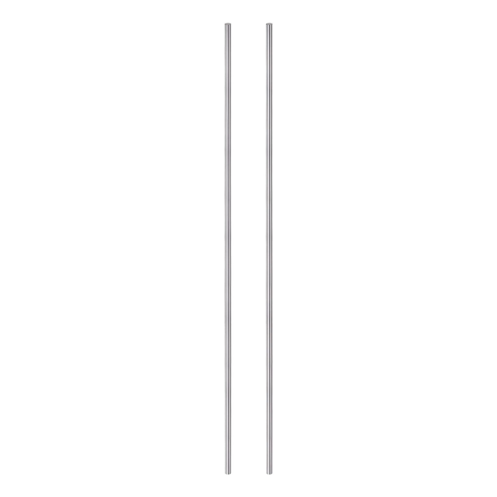 Linear Motion Rod Shaft Guide 8mm x 600mm Steel, 2 Pieces - Walmart.com