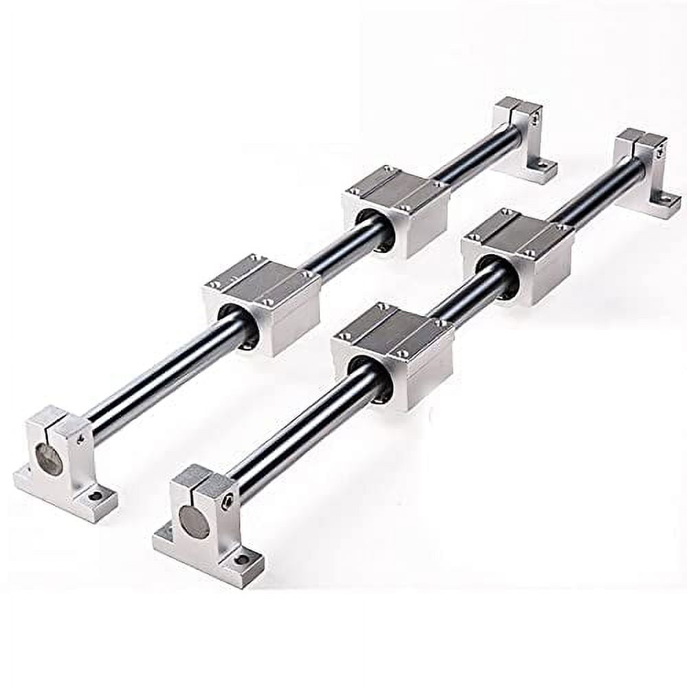 Linear Motion Rod Shaft Guide D 10mm x L 45 inch / 1143mm Case Hardened ...