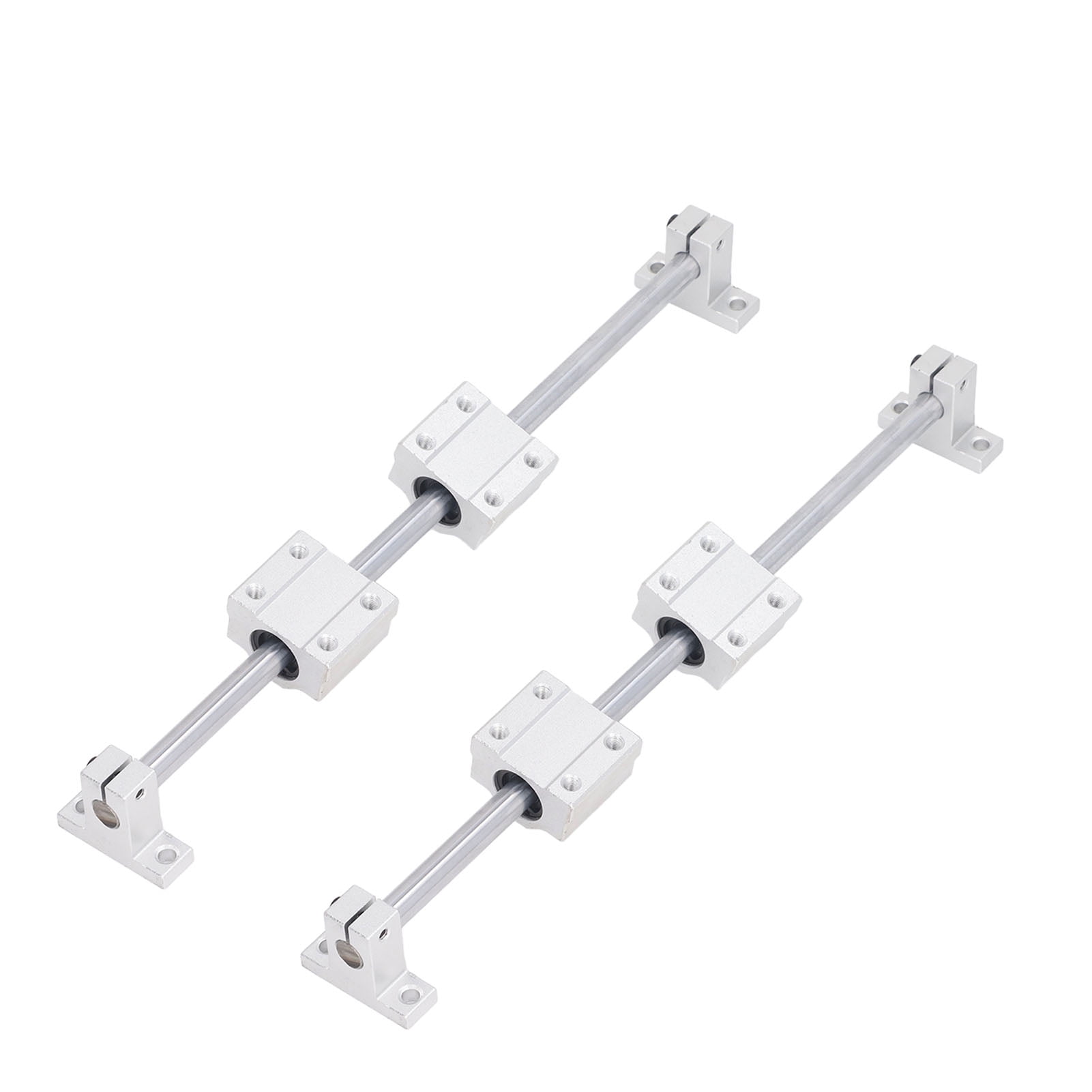 Linear Motion Slide Rail, 10-450mm Adjustable Length, 4-Piece Linear ...