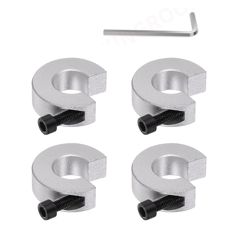 Linear Rail Limit Fixing Rings, 4pcs 12mm SBR12 Linear Rail Stop ...