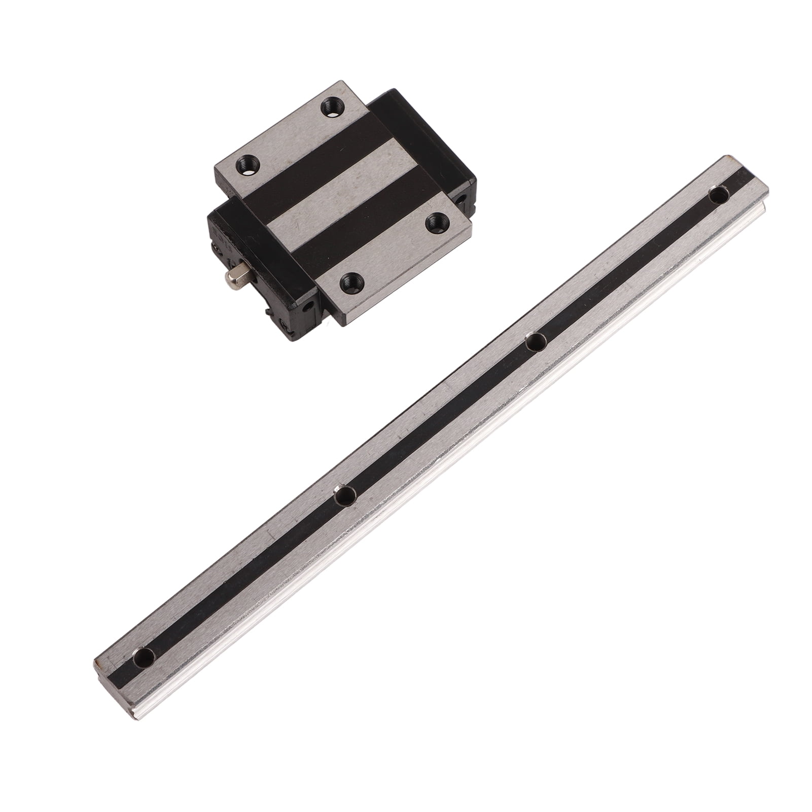 Linear Sliding Guide Kit Rust Corrosion Resistant Bearing Steel Linear Motion Guide Slider Block ...